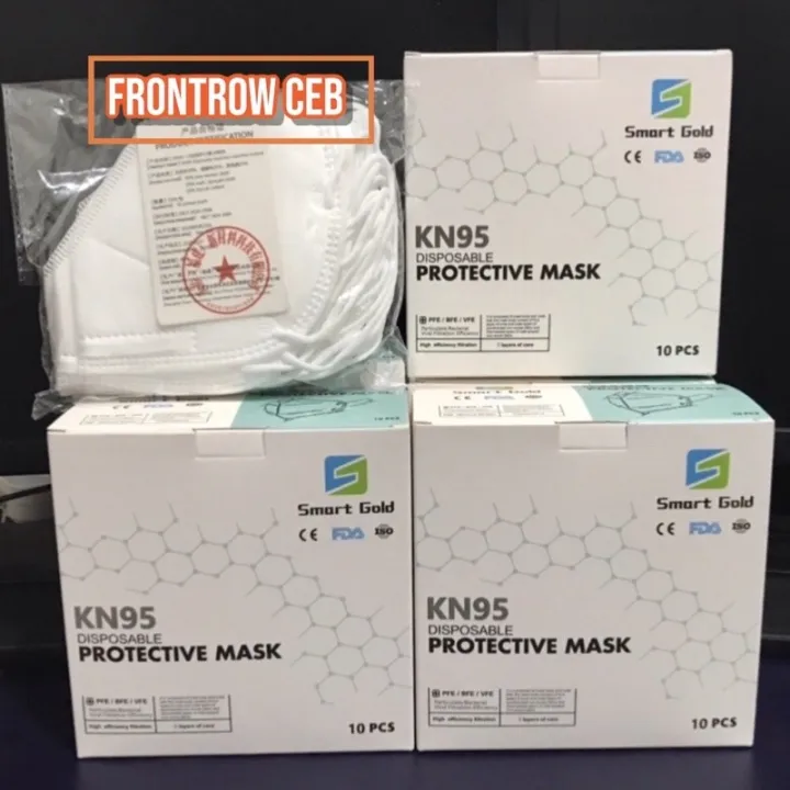 New product♙ ┋ FR KN95 SMART GOLD S REEN 5PLY Protective Mask 510 PCS ...