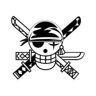 One Piece Pirates Logo Cutout Vinyl Sticker | Lazada PH