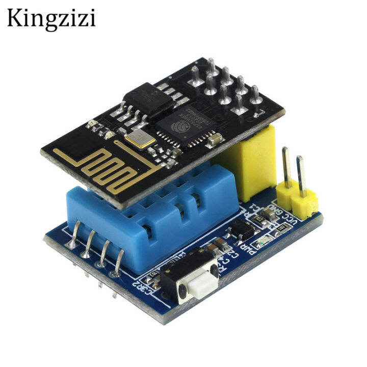 Modul Sensor Suhu Kelembaban Esp8266 Esp-01 Esp-01S Dht11 Wifi Nodemcu ...