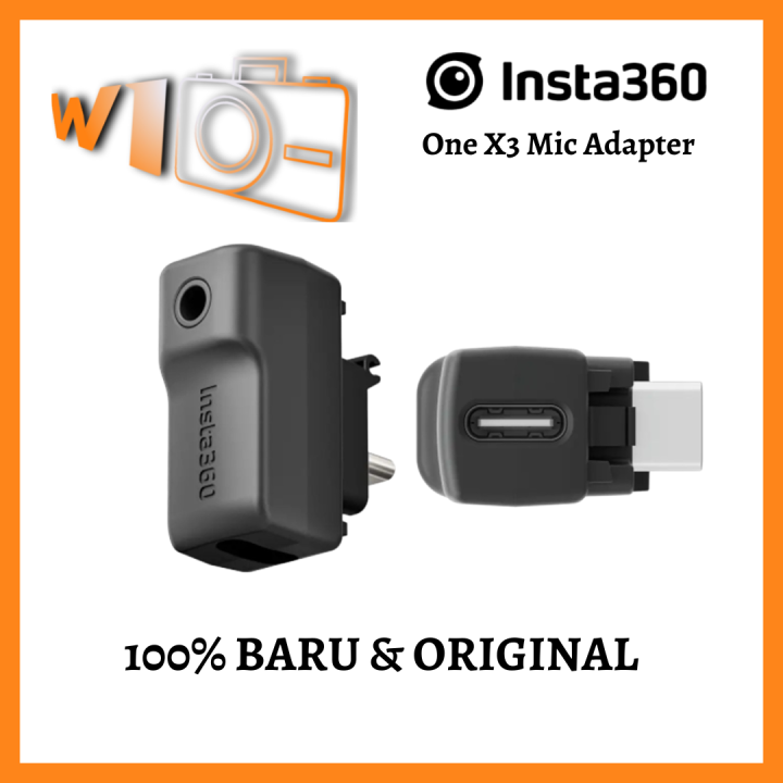 Insta360 One X3 Mic Adapter Insta 360 Microphone Adapter | Lazada Indonesia