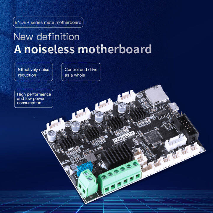 Board máy in 3d không ồn Noiseless Motherboard Creality V4.2.7 cho ...