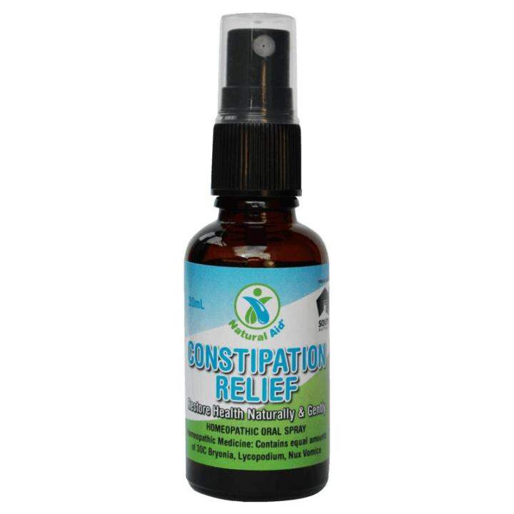 Natural Aid Constipation Relief Oral Spray – 30ml | Lazada Singapore