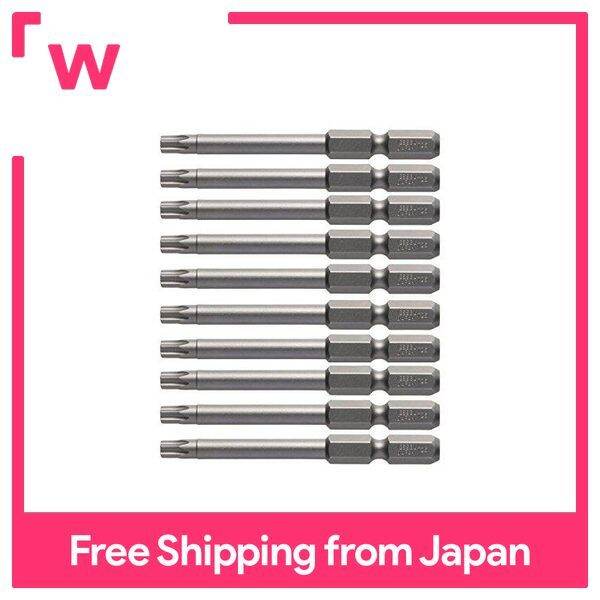 VESSEL Torx Bit T25 x 65mm 10-Piece V ZP | Lazada PH