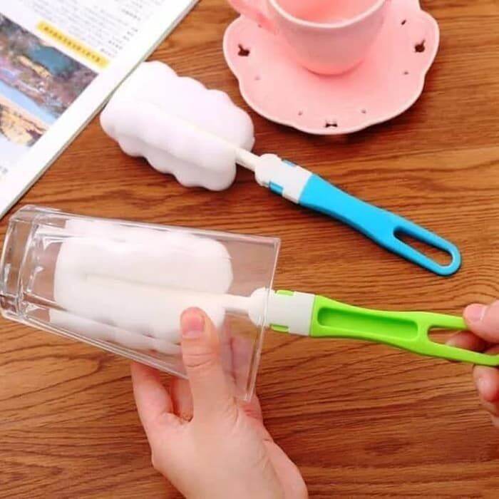 Spon Pembersih Botol Spon Cuci Botol dan Gelas Busa Putih | Lazada ...