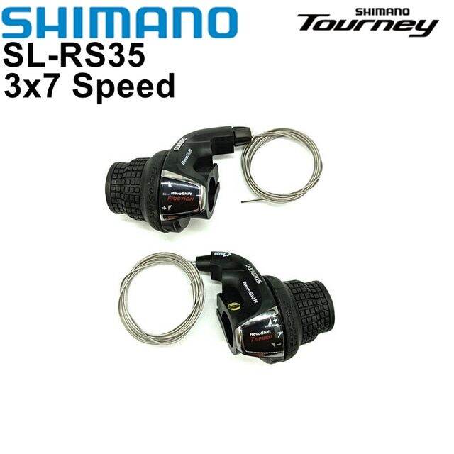 Shimano Tourney Sl-Rs35 Revoshift Bike Twist Shifter Lever 3x6 3x7 ...