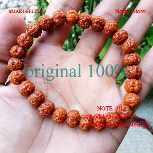 Gelang ganitri jenitri RUDRAKSHA glowing | Lazada Indonesia