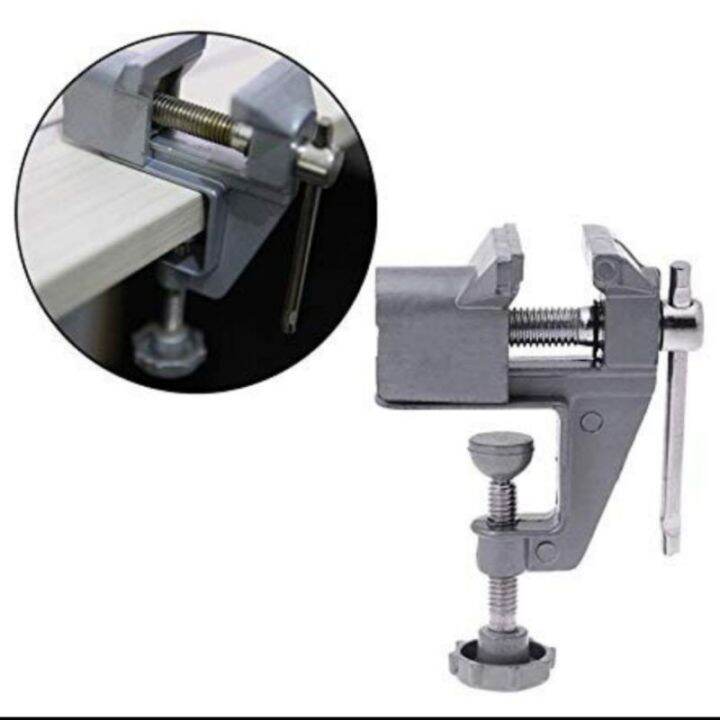 catok mini ragum mini catok meja mini clamp jepit klem meja | Lazada ...