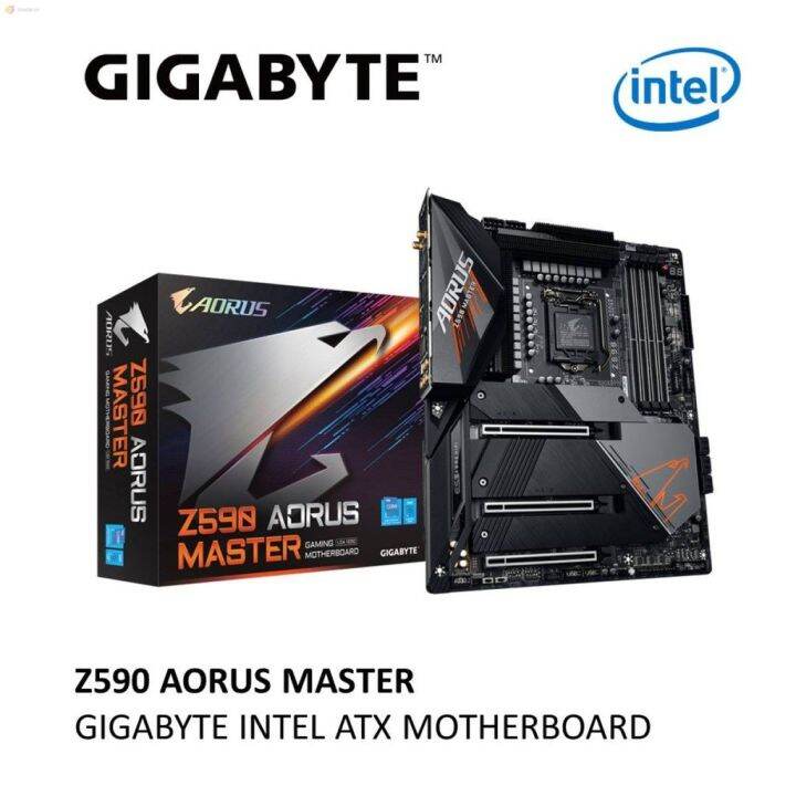 (ส่งฟรี) ลด 50% (พร้อมส่ง)MAINBOARD (เมนบอร์ด) 1200 GIGABYTE Z590 AORUS ...