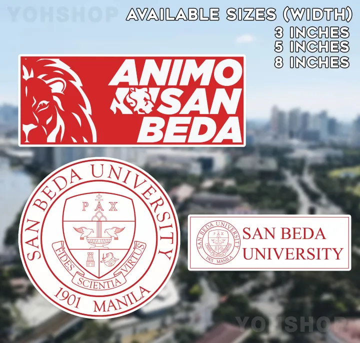 University Logos | NCAA University Logo Sticker | San Beda University ...