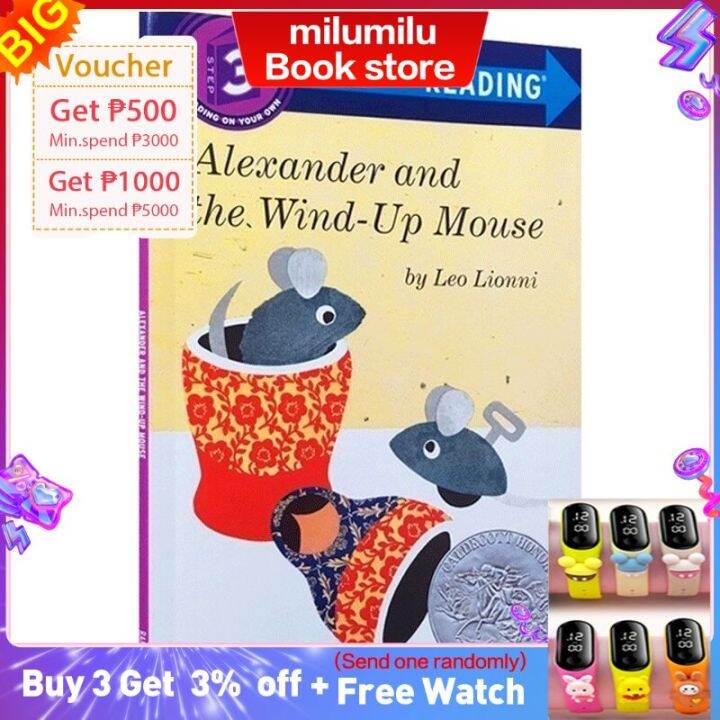 milumilu Alexander and the Wind-Up Mouse Leo Lionni Children's picture book Original English ...