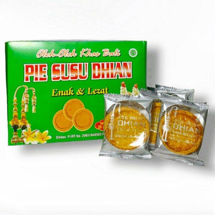 pie susu dhian isi 10pcs pie susu oleh oleh khas bali dhian pie susu ...