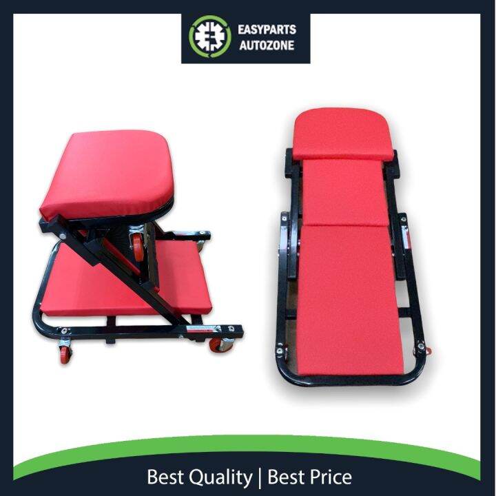Autozone 40 Inch Z Creeper Foldable Mechanic Creeper Chair Creeper Seat ...