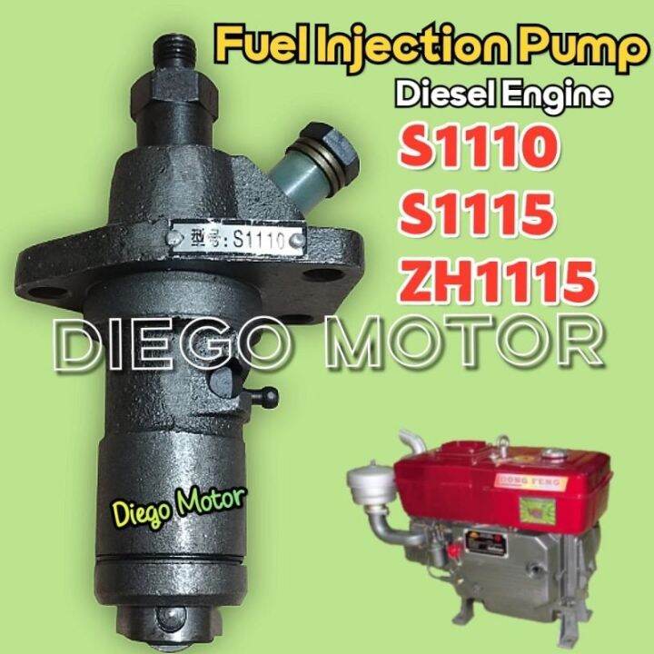 S1110 S1115 ZH1115 Fuel Injection Pump Assy Pompa Minyak Kompit Mesin Diesel Dongfeng JiangDong ...