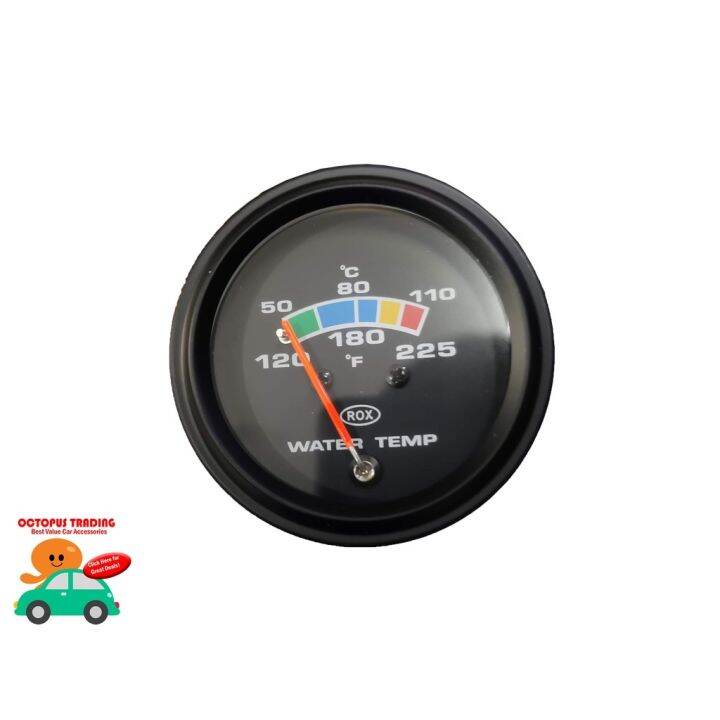 Rox Water Temperature Gauge for Universal Vehicle Use 72 length good ...
