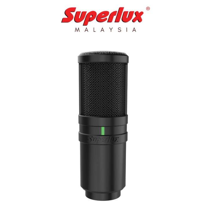 SUPERLUX E205 LARGE DIAPHRAGM CONDENSER ANALOG CARDIOID MICROPHONE RECORDING STUDIO VOCAL COLOUR ...