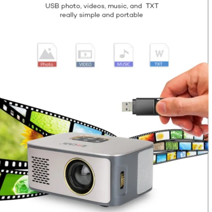 nasa stock ♫Mini and Projector 50-inch Screen Projector LED MB-50V YG40 ...