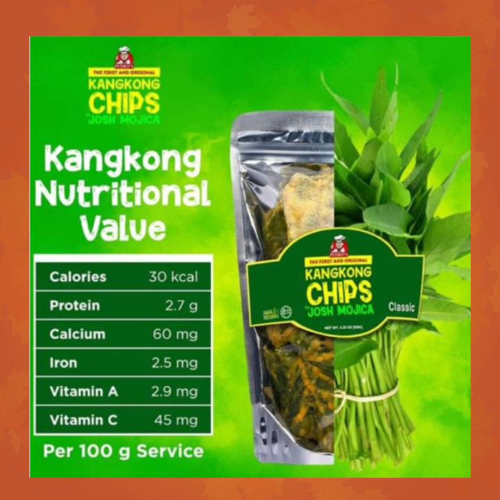 Kangkong Chips Original by Josh Mojica - Spicy Cheese, Cheese, Sour ...