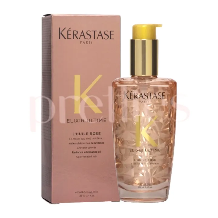 Kerastase Elixir Ultime L'Huile Rose Radiance Sublimating Oil 100ml ...