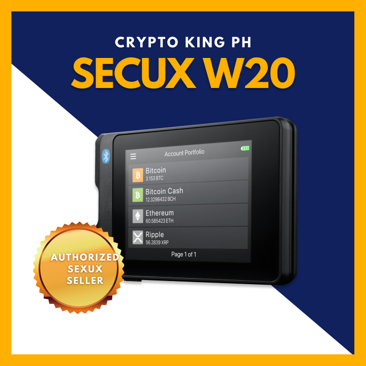 SecuX W20 Bluetooth (Official Reseller) | Lazada PH