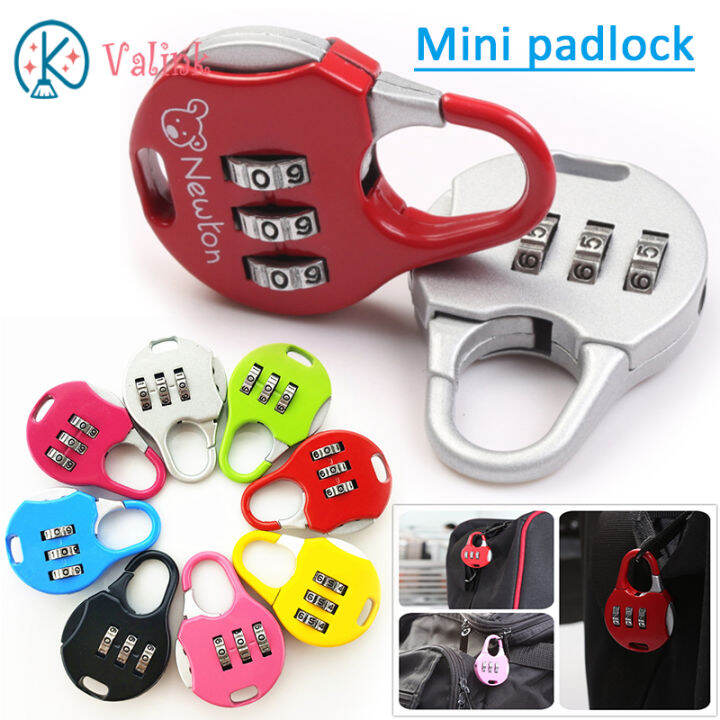 Valink Three-Digit Number Combination Padlock Cartoon Shape Waterproof ...