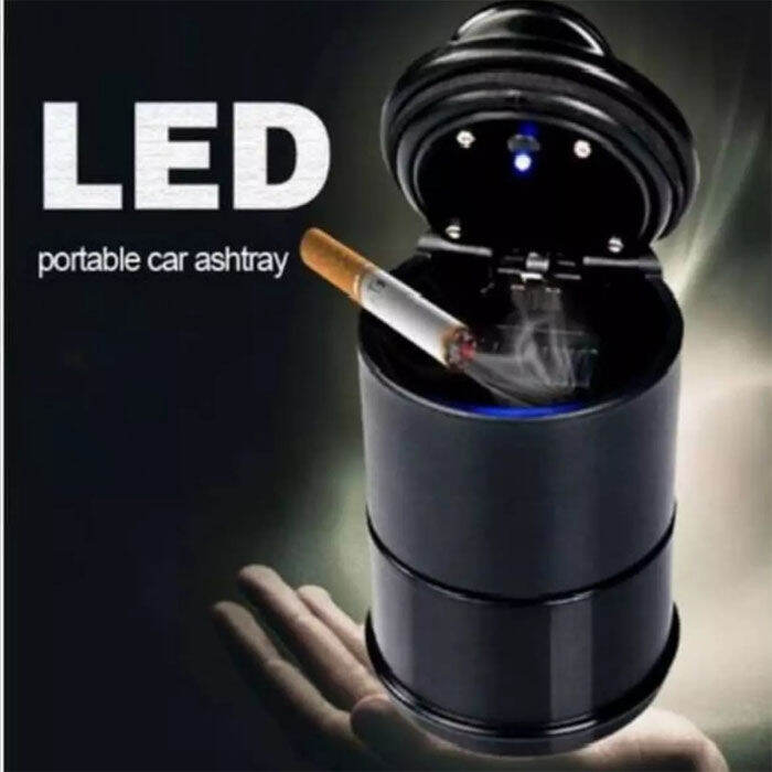 HOBI Asbak Mobil LED | Lazada Indonesia