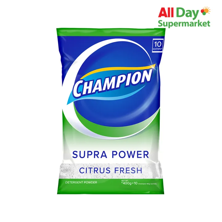 Champion Powder Natural Citrus Fresh 400G | Lazada PH
