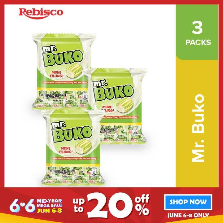 MR BUKO 5g x 20pcs (Set of 3) | Lazada PH