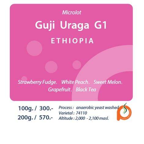 Ethiopia Guji Uraga G1 (Anaerobic with Yeast Washed) / 100g / 200g | Lazada.co.th