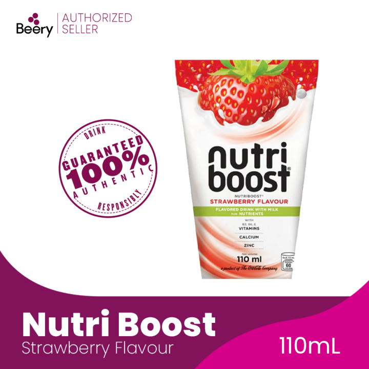 Nutri boost Strawberry Flavour 110ml | Lazada PH