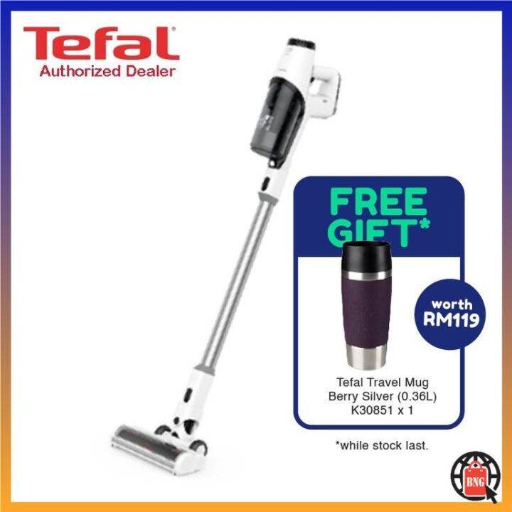 TEFAL X-PERT 3.60 Cordless Handstick Vacuum with Travel Mug / Pembersih ...