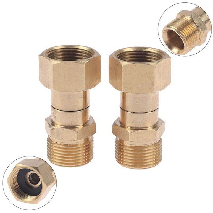High Pressure Washer Swivel Joint Connector Hose Fitting M22 14/15Mm ...