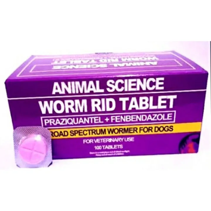 Animal Science Worm Rid Tablet (per tab) | Lazada PH