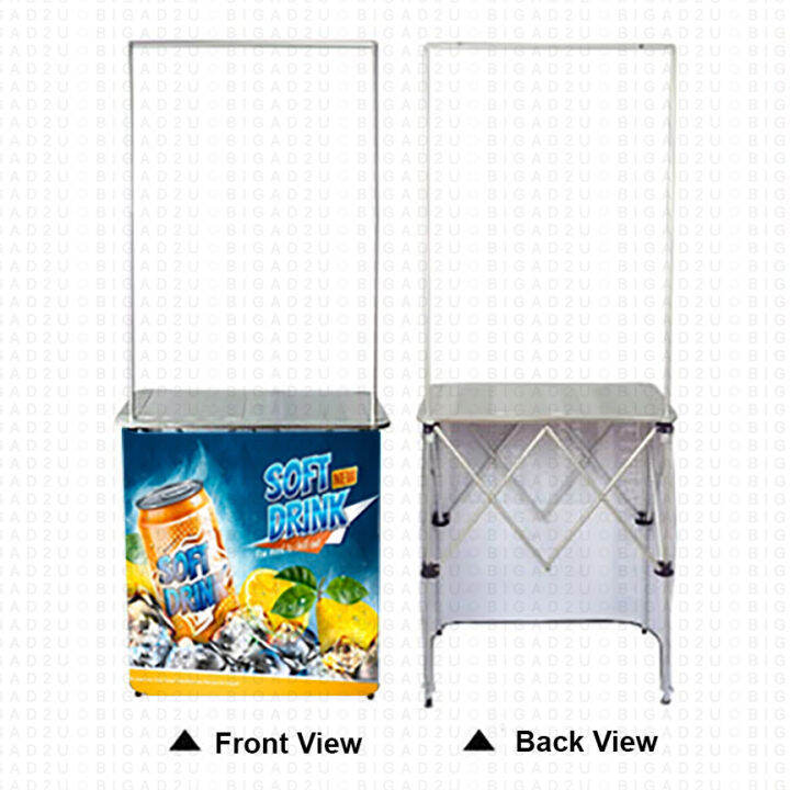 Portable Promotional Counter Sampling Booth Display Counter | Lazada