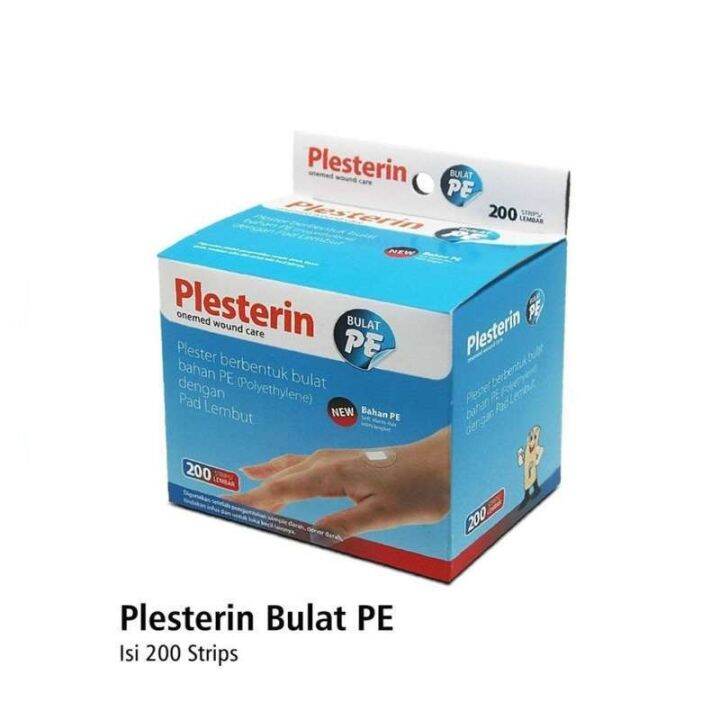 Plesterin Bulat PE Transparan / Anti Air ONEMED Box Isi 200 pcs ...