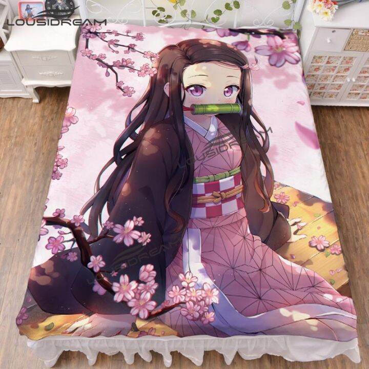 Nezuko Demon Slayer Anime Linens Mattress Double Aldult Queen Cute y ...
