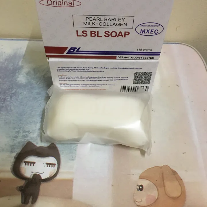 Original LS BL soap (Pearl barley milk + collagen) - 115 grams | Lazada PH