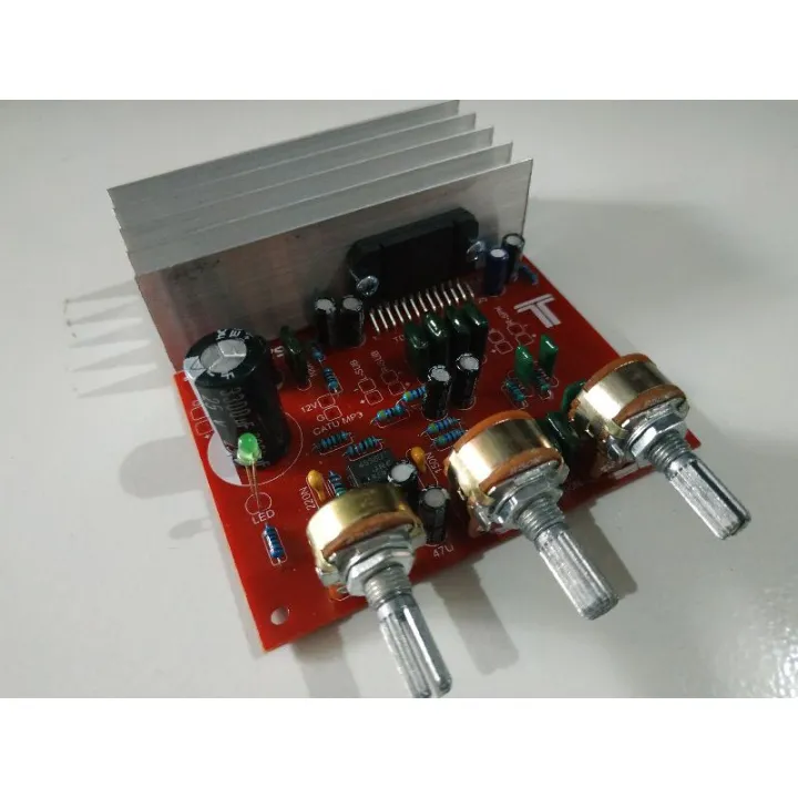 200watt 12Volt Stereo Subwoofer TDA7388 Car Power Amplifier Kit for Universal | Lazada PH