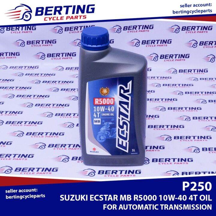 SGP SUZUKI OIL MB 4AT R5000 ECSTAR AUTOMATIC TRANSMISSION 10W-40 1L ...