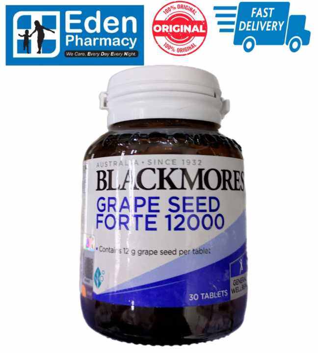 Blackmores Grape Seed Forte 12000 | Lazada