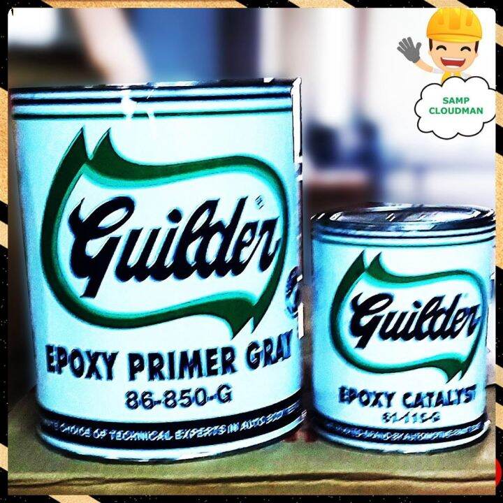 Guilder Epoxy Primer / Enamel with Catalyst Gray / White Gallon Size ...