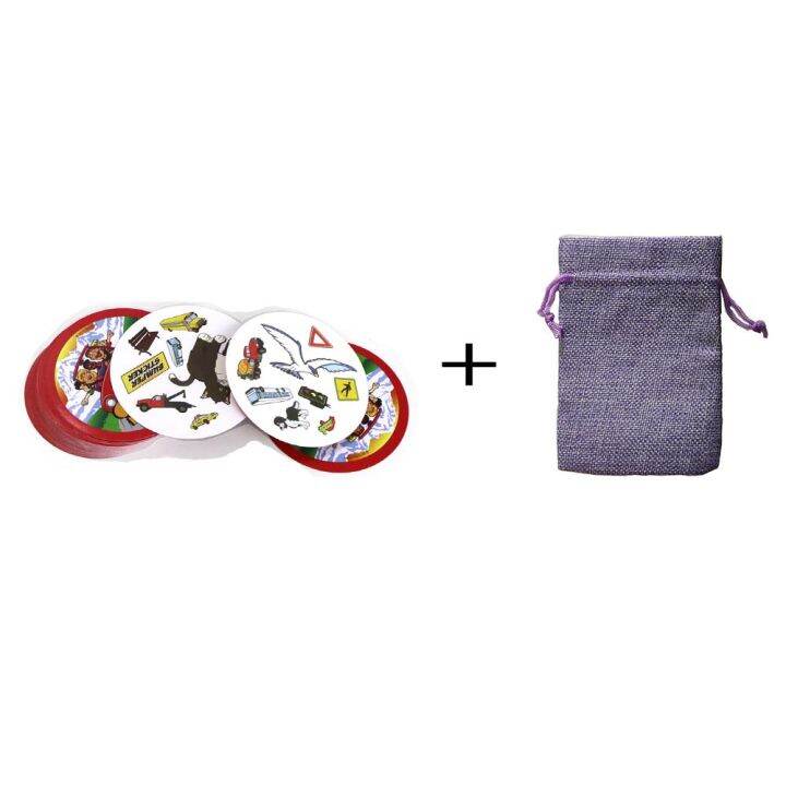 【The-Best】 70mm spot on the road game mini dobble for kids gifts find ...