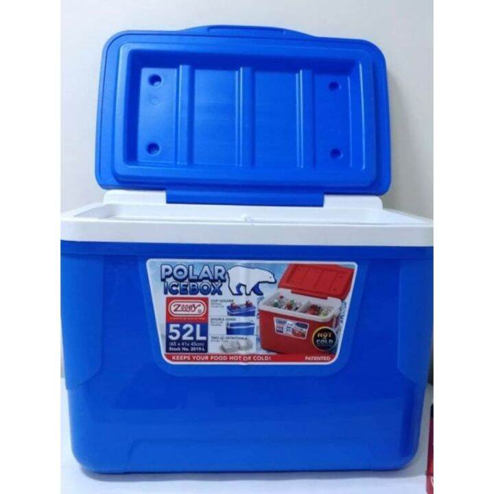Zooey HIGH-QUALITY COOLER BOX Polar Ice Box Chest Insulated Cooler Ice ...