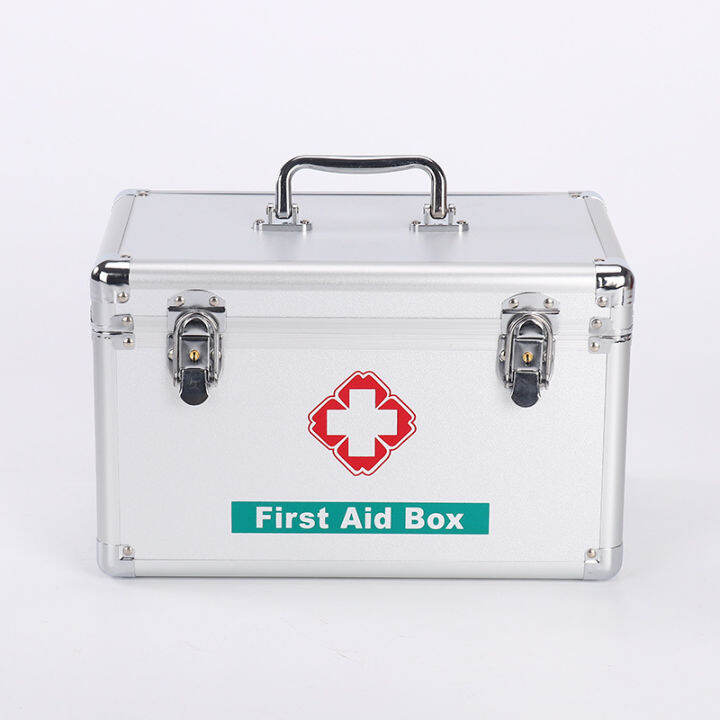 LESTOP Medicine Box 12 inch Safety Medicine Box Portable Household ...