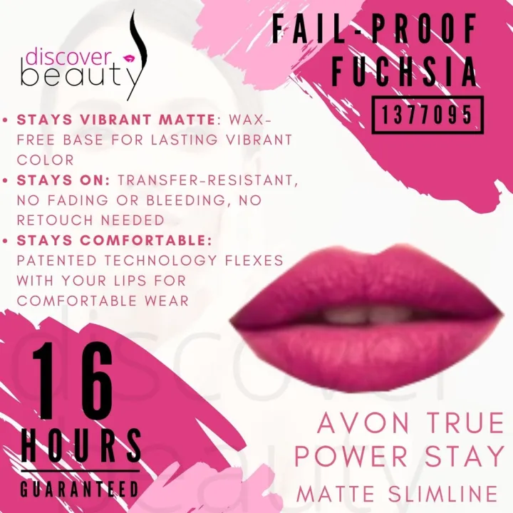 Avon POWERSTAY 16-Hour Matte LIQUID SLIMLINE 7mL | Lazada PH