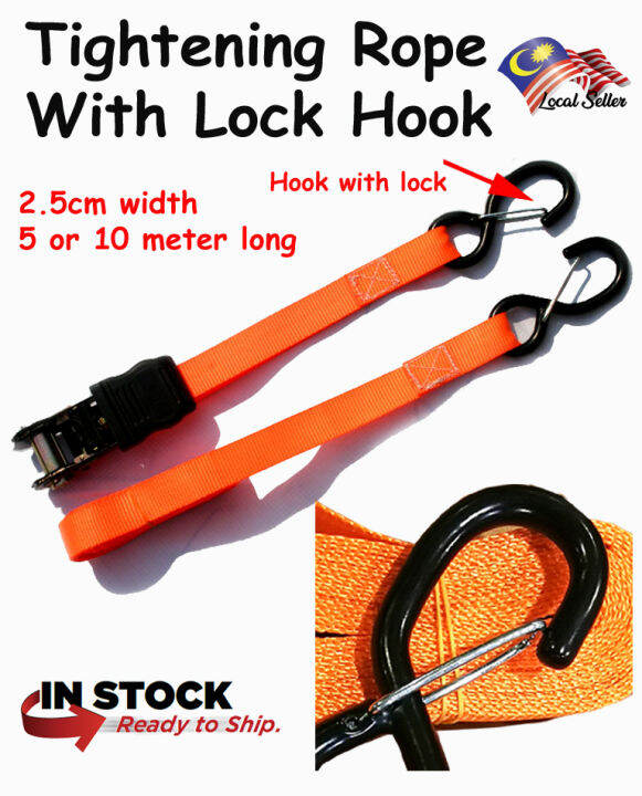 Tightening Rope With Lock Hook | Lazada