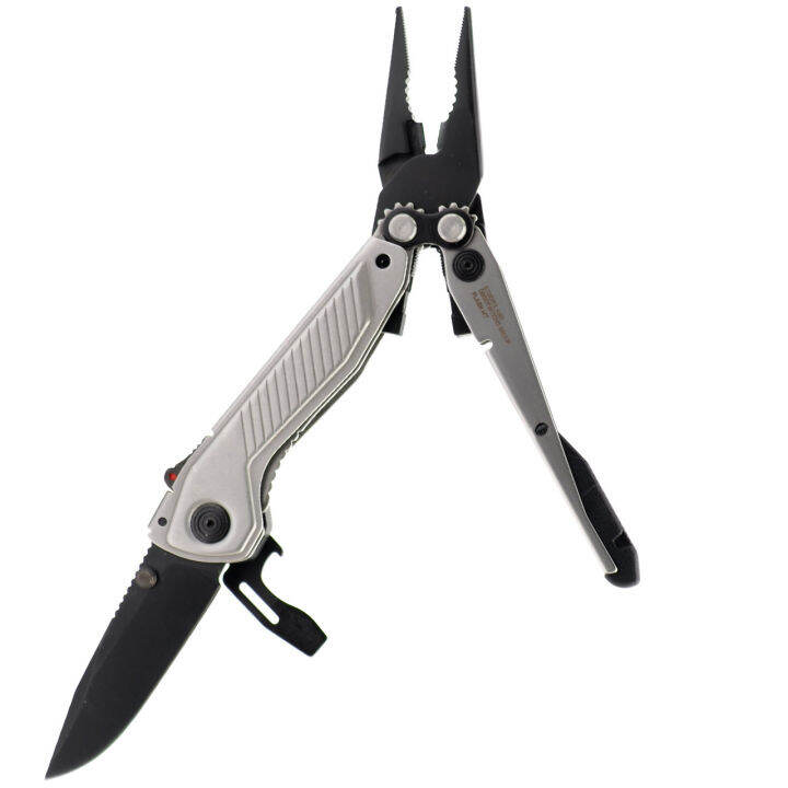 SOG FLASH MT 2022- URBAN GRAY + CYAN CRYO D2 Steel Ultralight Multitool ...
