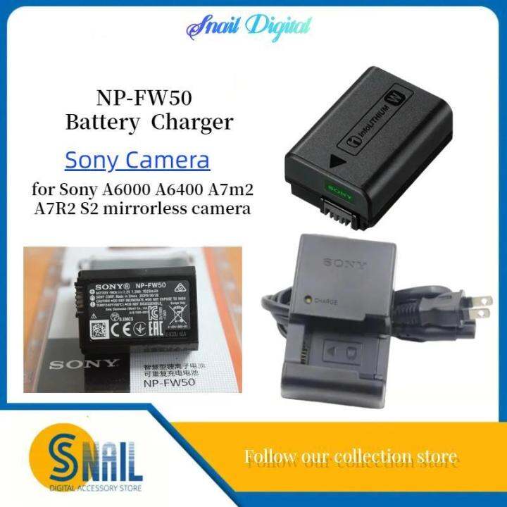 NP-FW50 Battery Charger for Sony A6000 A6400 A7m2 A7R2 S2 mirrorless camera | Lazada PH
