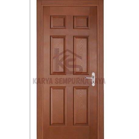 Daun Pintu single Kayu Meranti Ukuran 80x200 | Lazada Indonesia
