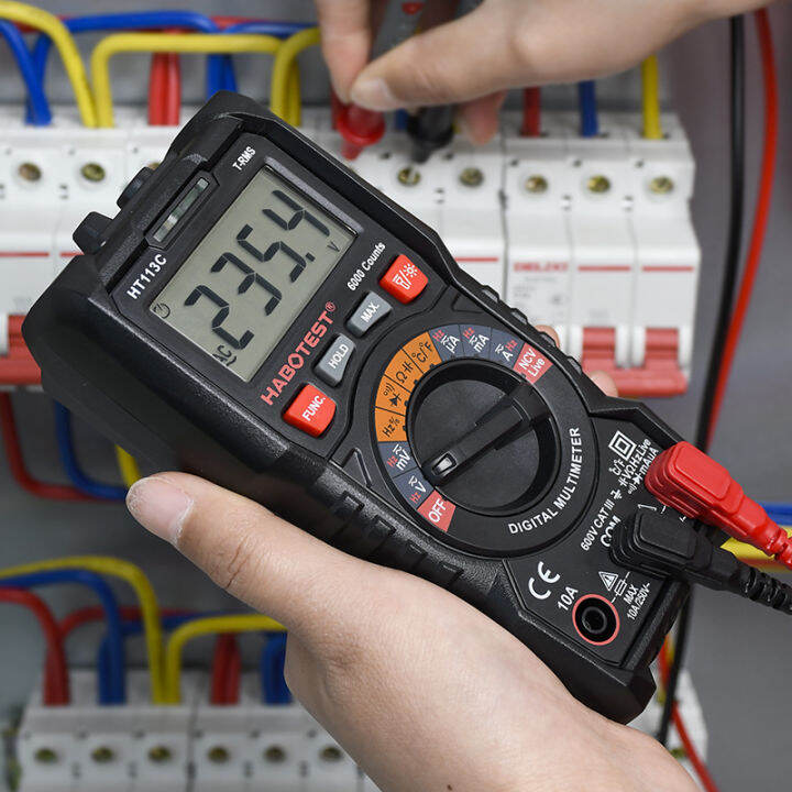 Professional DIGITAL MULTIMETER MINI AUTOMOTIVE Multimeter habotest ...