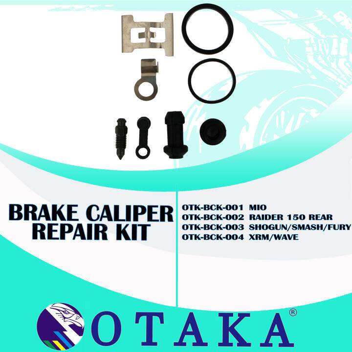 (OTAKA) BRAKE CALIPER REPAIR KIT for MIO, RAIDER150 REAR, SHOGUN/SMASH ...